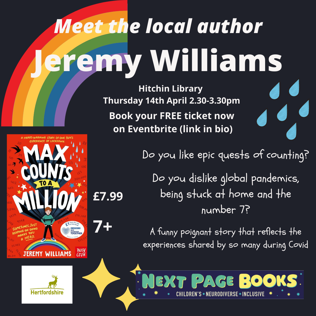 Event at Hitchin Library – Jeremy Williams